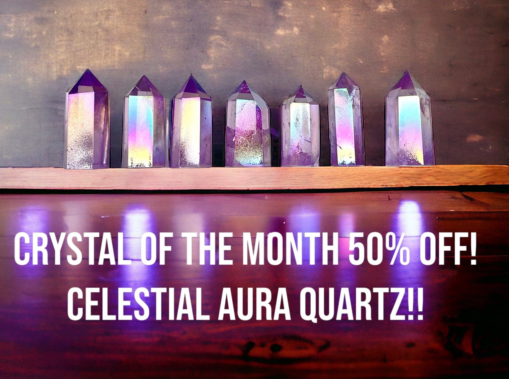 Crystal of the Month at The Crystal Gallery! 50% OFF